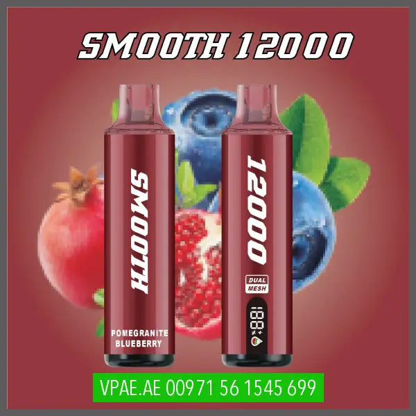 SMOOTH 12K PUFFS DISPOSABLE VAPE %2 — VAPE ARAB EMIRATES (vpae.ae)