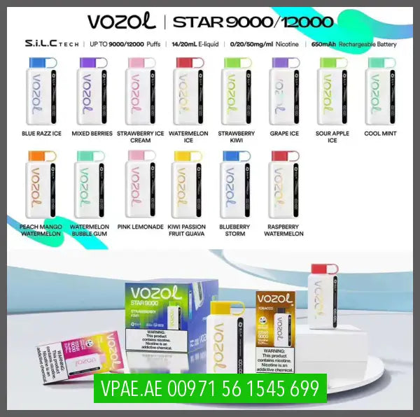 Vosol 12000 Puffs Disposable Dubai-UAE — VAPE ARAB EMIRATES (vpae.ae)